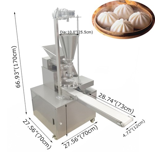 110V Commercial Multi-functional Automatic Steamed Stuffed Bun Machine ...