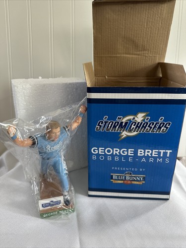 NIB George Brett Bobble-ARMS KC Royals Pinetar Incident 2023 Comm ...
