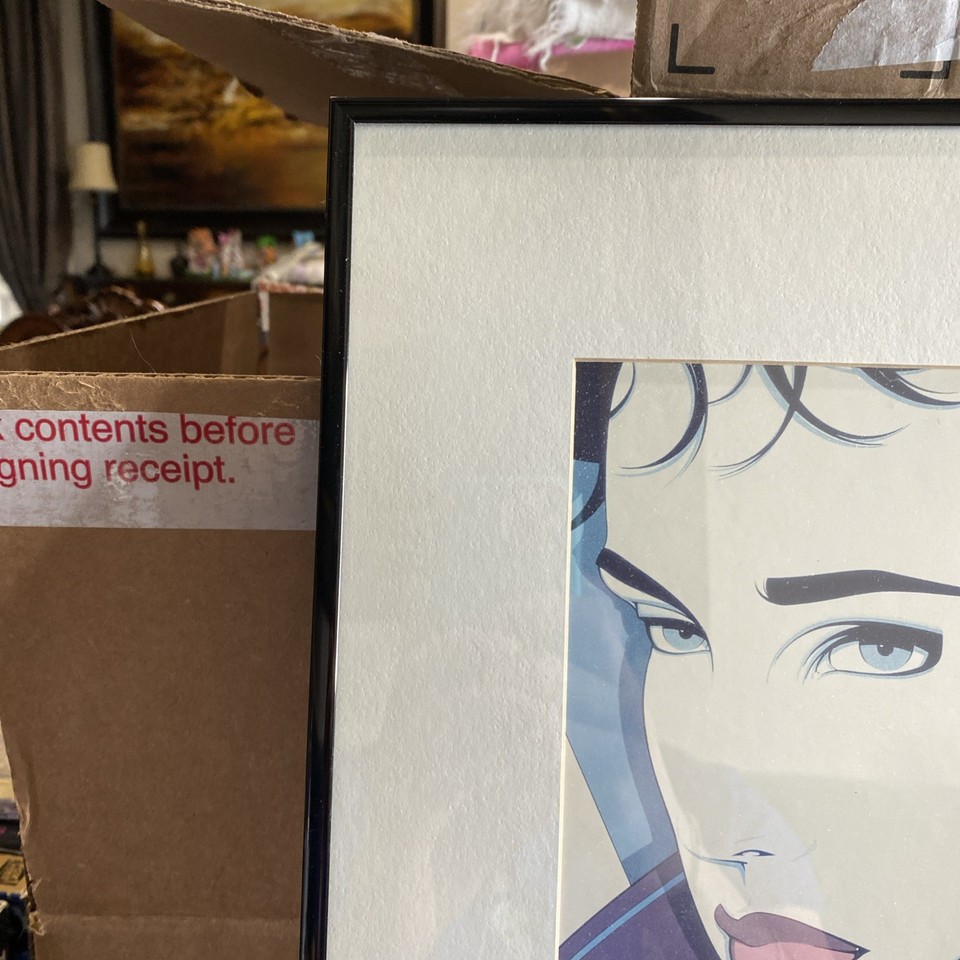 Vintage Patrick Nagel Print framed matted | eBay