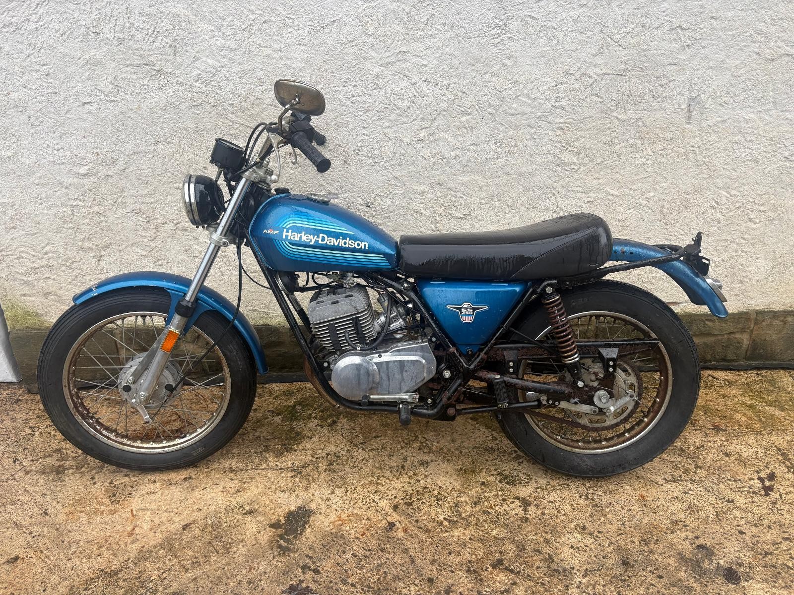 1976 Harley Davidson SS250 Classic Aermacchi American Lightweight ...