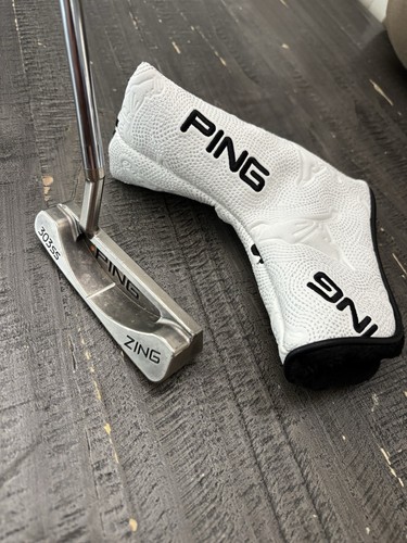 Ping Zing Redwood 303ss Orange Dot 33.5” RH Putter With head cover, new ...