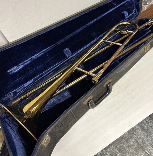 Vintage Buffet Crampon Paris France Trombone, In Case | eBay