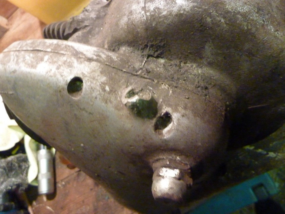 Vintage Triumph Pre-Unit 5T Engine Bottom End Damaged | eBay UK