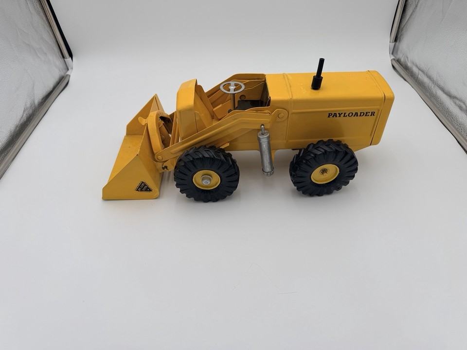Vintage Yellow 1950s Nylint Toys Payloader Pressed Steel Front End ...
