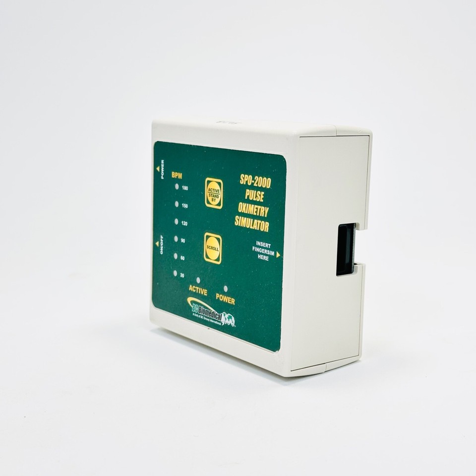 BC Biomedical SPO-2000 Pulse Oximetry Simulator | eBay