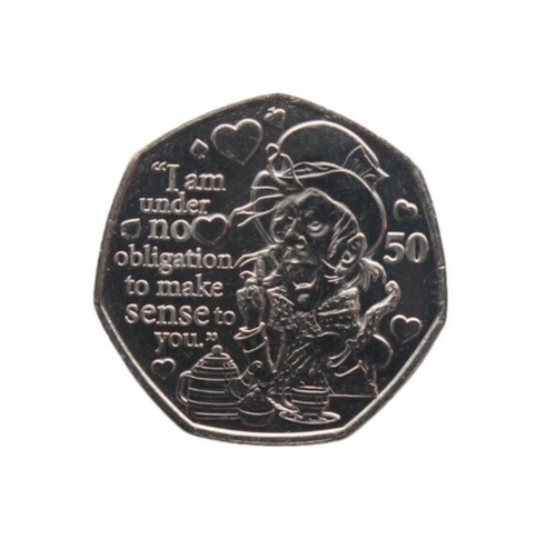2021 Alice in Wonderland & Alice Through the Looking Glass 50p - Ten ...
