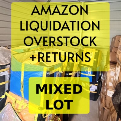 Amazon Liquidation Wholesale Overstock Returns Mixed Lot Reseller ...