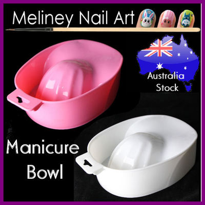 Manicure bowl Nails Tip Finger Soaker Soak off Tray Treatment Remover ...
