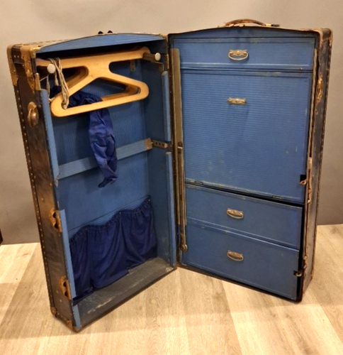 ANTIQUE VINTAGE WATAJOY CANADIAN PACIFIC SHIPPING STEAMER WARDROBE ...