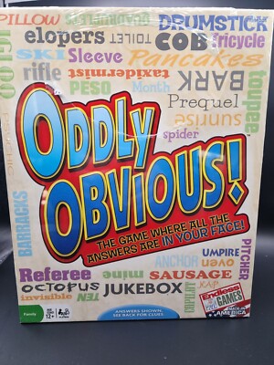 Oddly Obvious by Endless Games Party Family Trivia Guessing Game ...