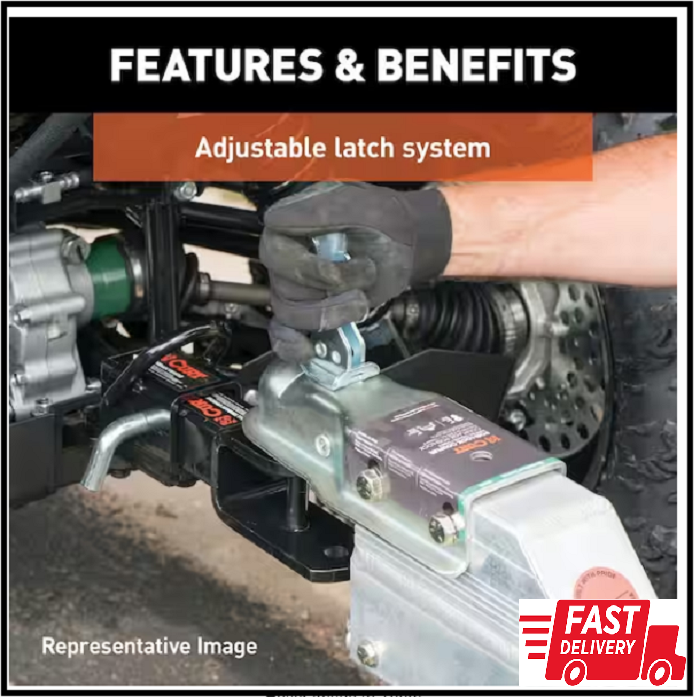 2" Posi-Lock Coupler Latch For Straight-Tongue Couplers Trailer Hitch ...