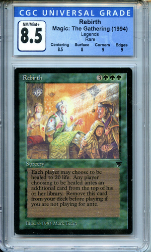 MTG Legends Rebirth CGC 8.5 NM-MT+ card Magic the Gathering WOTC 5070 ...