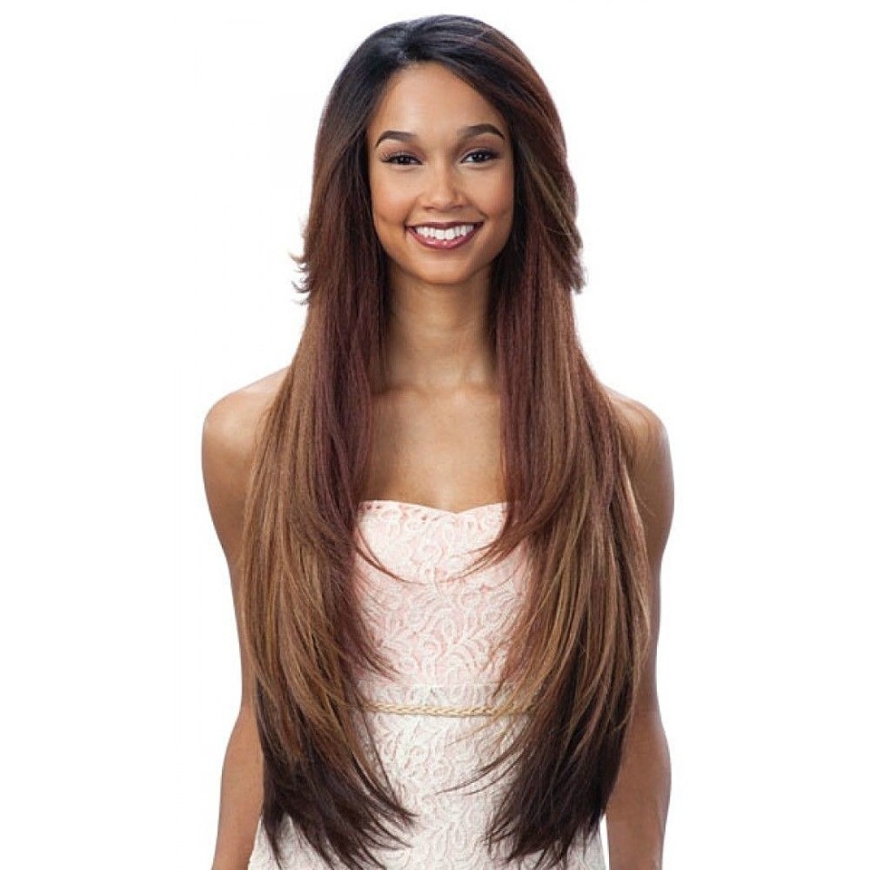 Freetress Equal Synthetic Lace Front Long straight Hair Wig - Believe ...