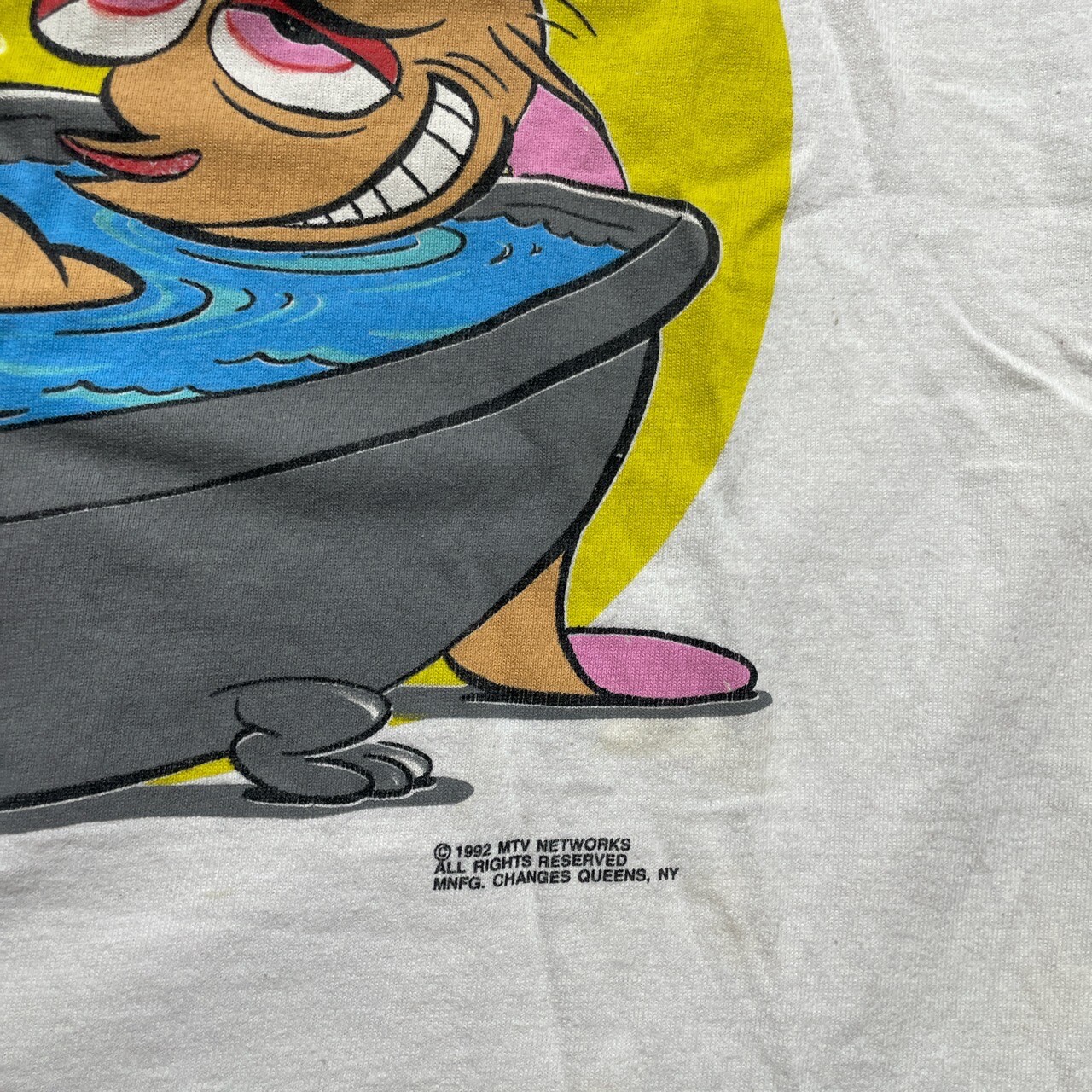 Vintage 1992 90s Ren and Stimpy Nicktoons MTV Cartoon… - Gem