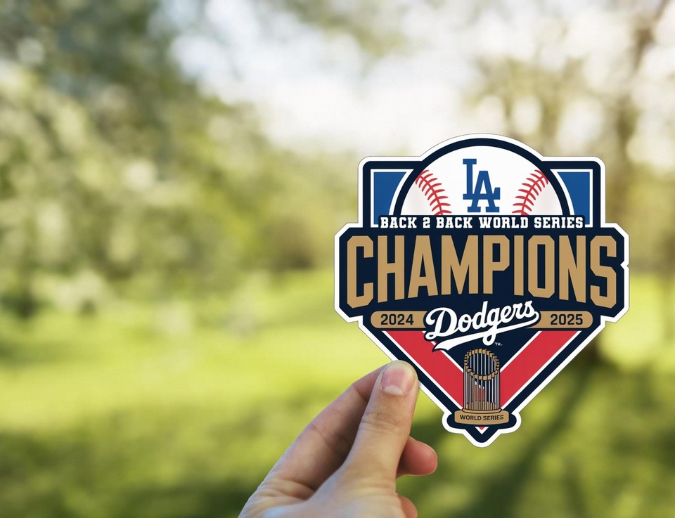 LA Dodgers 2025 World Series Champions Repeat Back To Back Dodger Fan ...