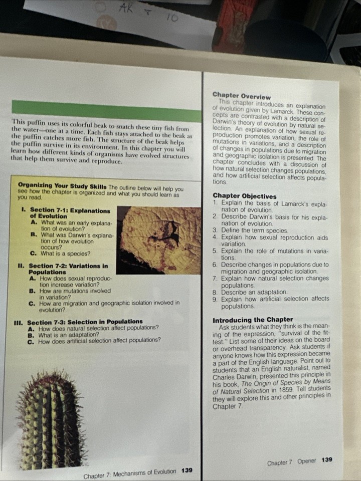 Scott, Foresman Life Science Teachers Annotated Edition Hardcover Book ...