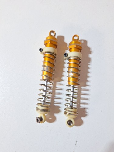 Vintage RC Team Associated RC10 Cadillac Gold Pan Rear Shocks | eBay