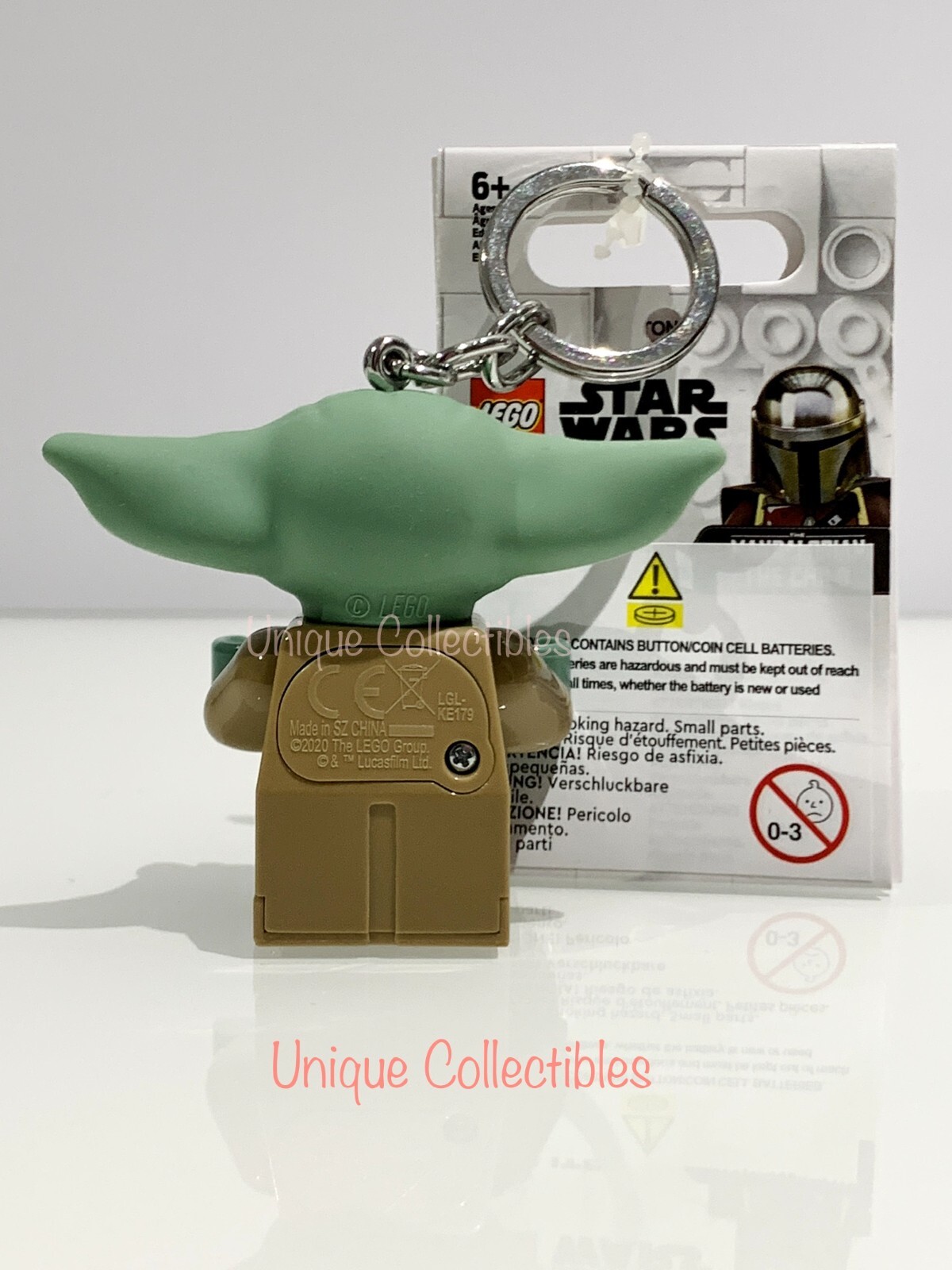 LEGO 5006860 Star Wars Grogu Key Light LEDLite Keychain Minifigure ...