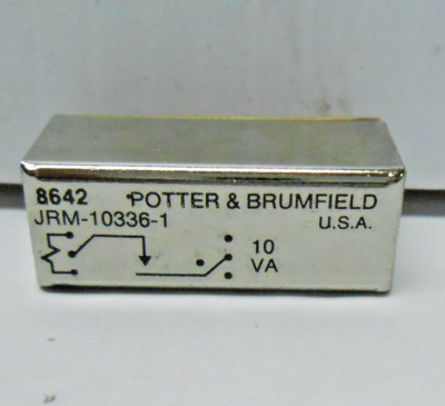 JRM-10336-1 POTTER&BRUMFIELD REED RELAY 5 VDC/ 4 PINS NEW OLD STOCK | eBay