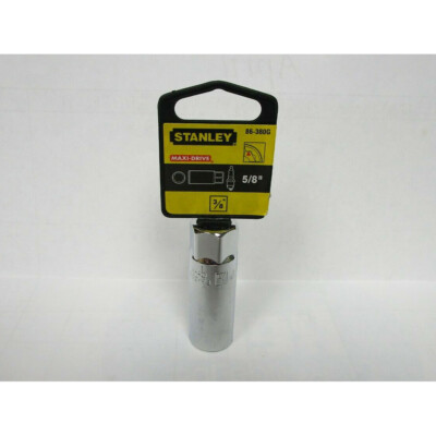 STANLEY 5/8" SPARK PLUG SOCKET #86-380 3/8" DRIVE | eBay