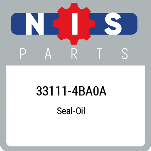 33111-4BA0A Nissan Seal-oil 331114BA0A, New Genuine OEM Part | eBay