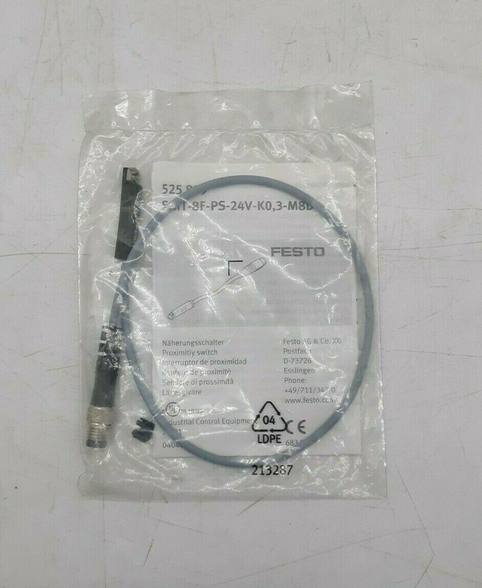 Festo 525 899 SMT-8F-PS-24V-KO,3-M8D Proximity Switch | eBay