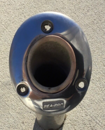 Vintage Sea Pro Gunnel Mount Rod Holders 3/12" x 4 1/4" Face | eBay