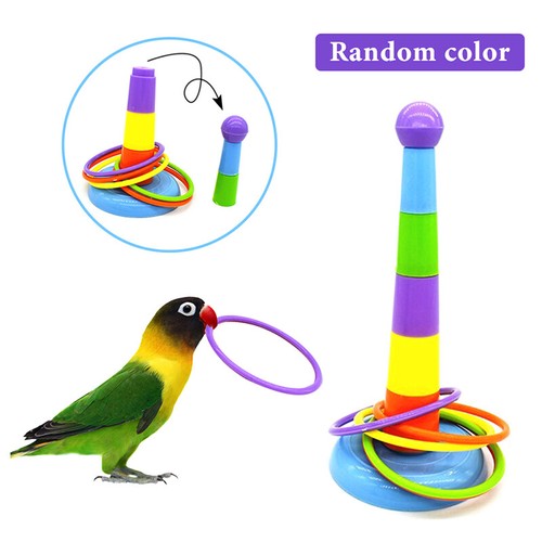 Bird Activity Training Ferrule Toy for Parrot Intelligence ...
