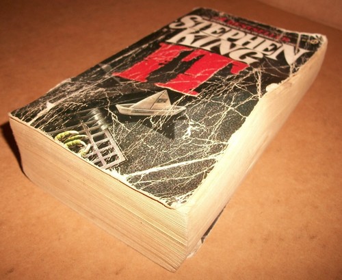 Stephen King It novel paperback Signet AE4951 Sep 1987 1st Low-grade ...