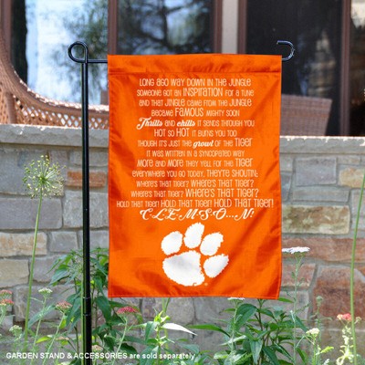 Clemson Fight Song Garden Flag and Yard Banner | eBay