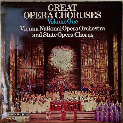 GREAT OPERA CHORUSES VOLUME ONE-1972LP UK IMPORT VIENNA NATIONAL OPERA ...