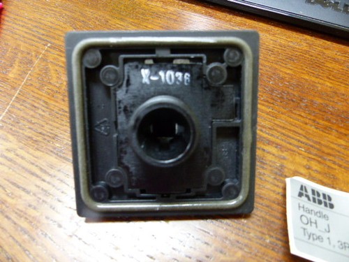 ABB OHBS2AJ1 Qty of 1 per Lot 3 Lock Handle, For Use With OT16 125F ...