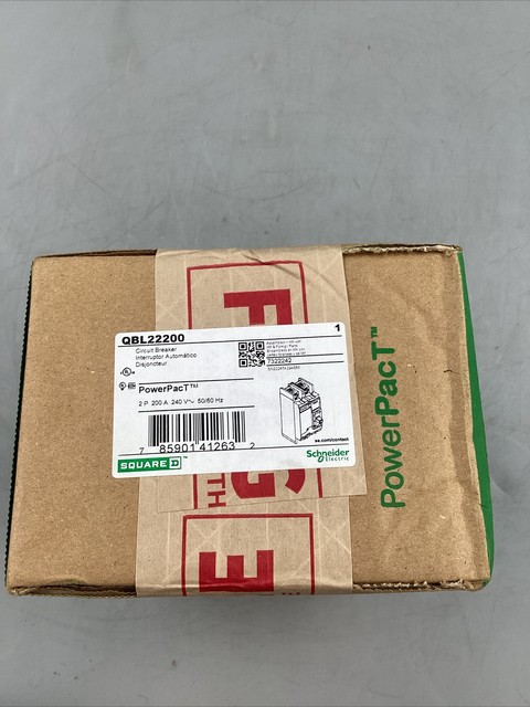 Square D 240V Circuit Breaker - 200A (QBL22200) for sale online | eBay