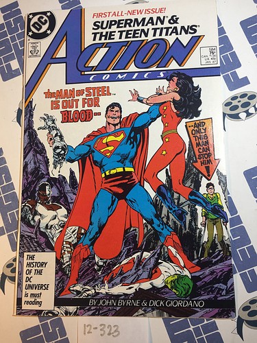 Action Comics Book Issue No. 584 1986 John Byrne, Dick Giordano DC ...