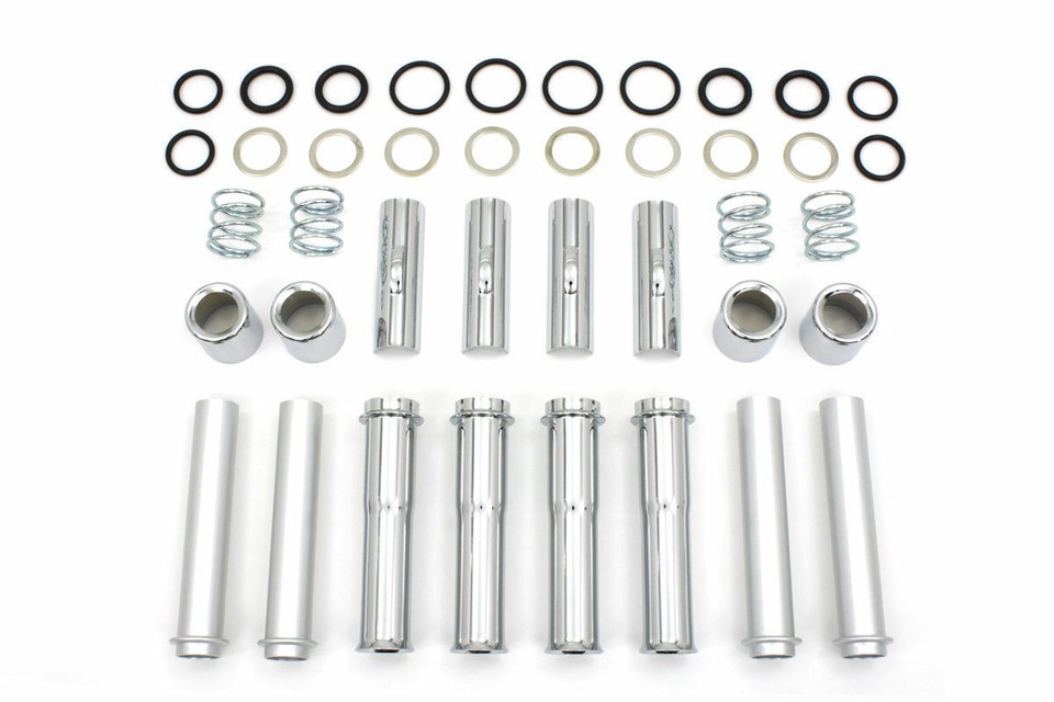 TC-88 Pushrod Cover Kit Chrome for Harley Davidson by V-Twin | eBay
