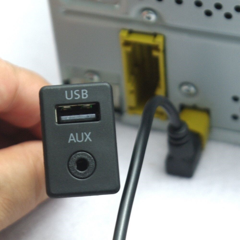 AUX USB Armrest Ports For VW Tiguan Mk1 Passat B6 Scirocco Mk3 Switch ...