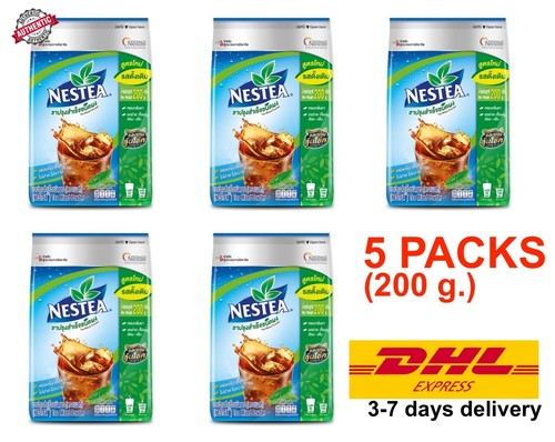 5x200g Nestea Unsweetened Instant Tea Mix Nestle Instant Tea Powder No ...