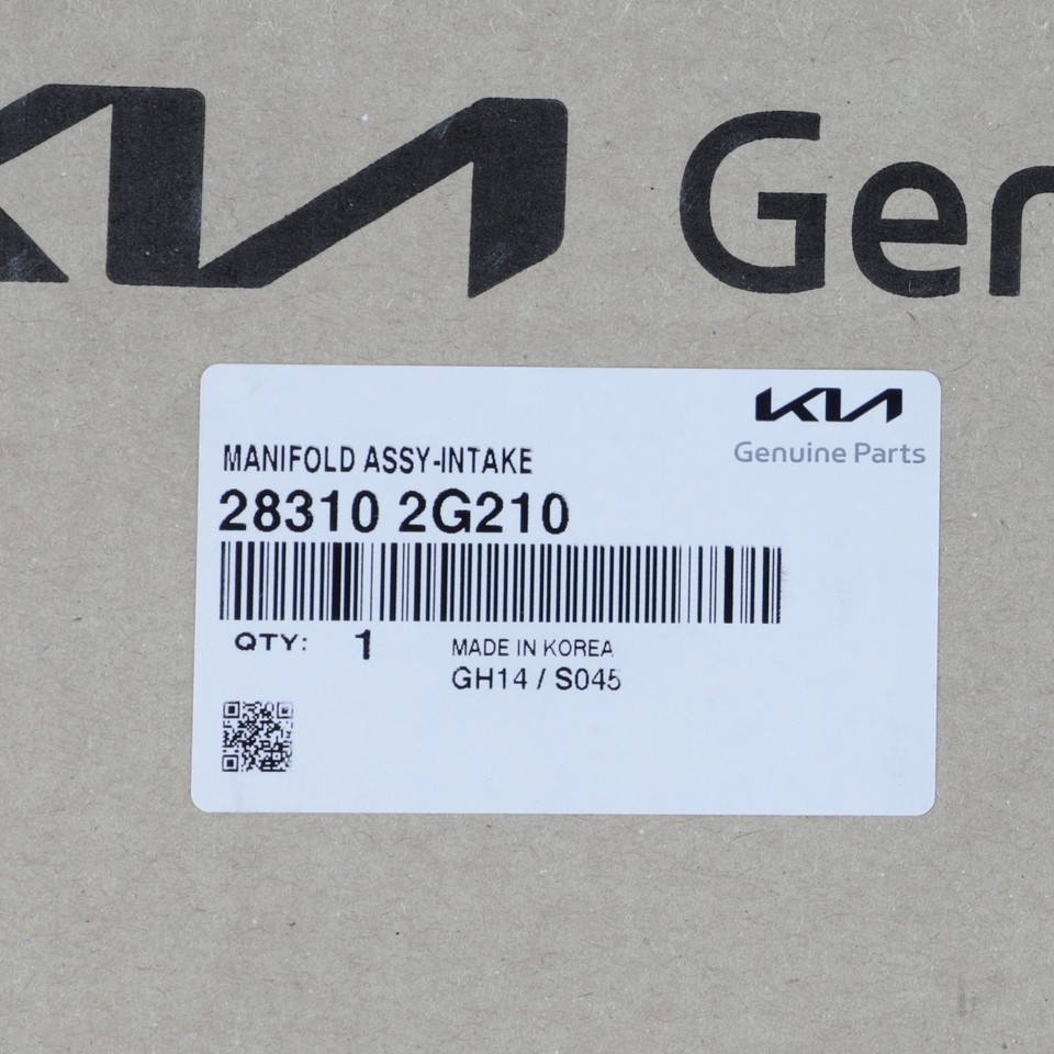NEW OEM Kia 2010-2013 Forte Forte Koup Intake Manifold Airflow 28310 ...