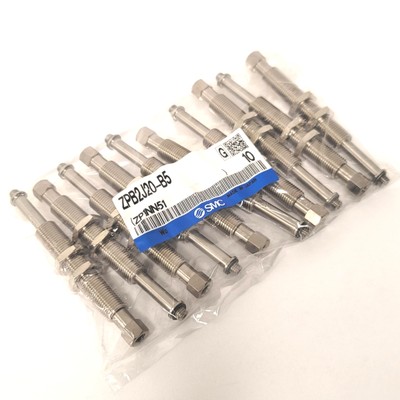 Lot Of 10 SMC ZPB2J20-B5 Rotating Vacuum Pad Buffers 20mm Stroke, 89mm ...