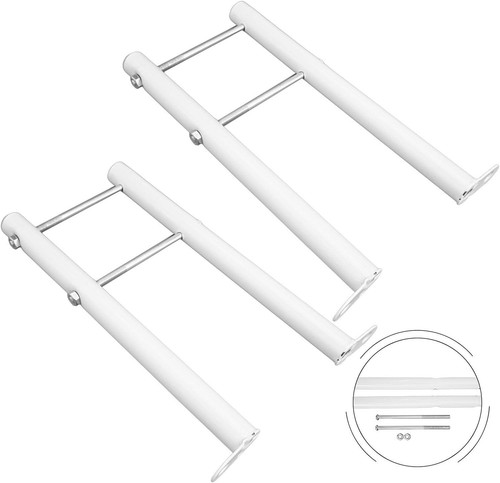 2Pcs Cast Iron Radiator Fixed Brackets Feet Floor Mounting Column ...