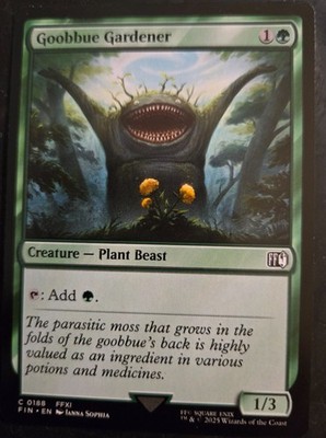 Magic: The Gathering TCG Goobbue Gardener #188 Final Fantasy Common | eBay