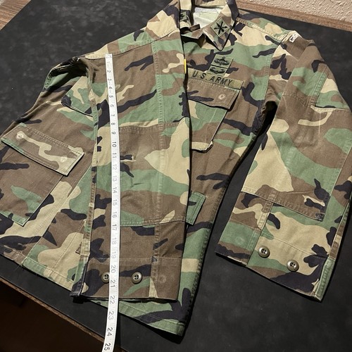 USGI RAID Modified BDU Jacket Para Trooper Woodland Camo Lieutenant ...