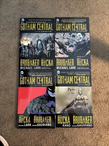 Gotham Central Volumes 1-4 TPB - Greg Rucka Ed Brubaker, DC Comics | eBay