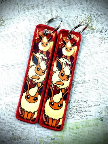 1 Piece Double Sided 5 Inch Flareon Keychain | eBay