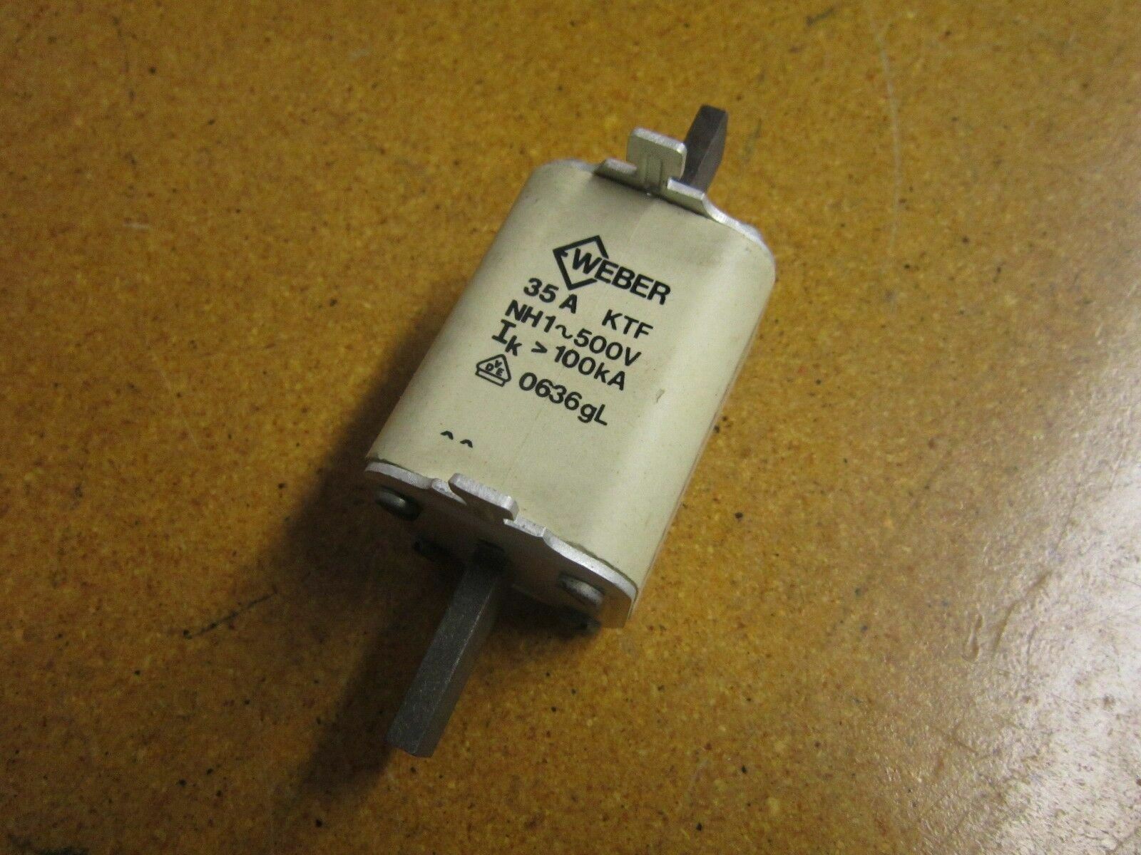WEBER 35A KTF NH1 500V IK 100kA Fuse 0636 gL | eBay