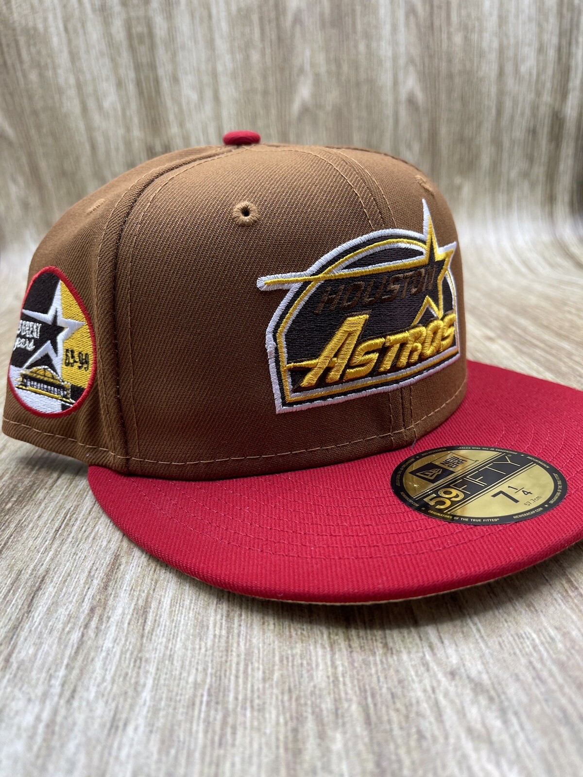 New Era Houston Astros 35th Anniversary Pale Yellow UV (Pecan/Red ...