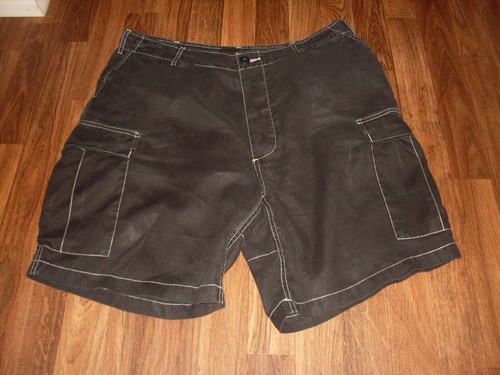 MENS EXPRESS LINEN BUTTON FLY CARGO SHORTS SIZE 34 | eBay