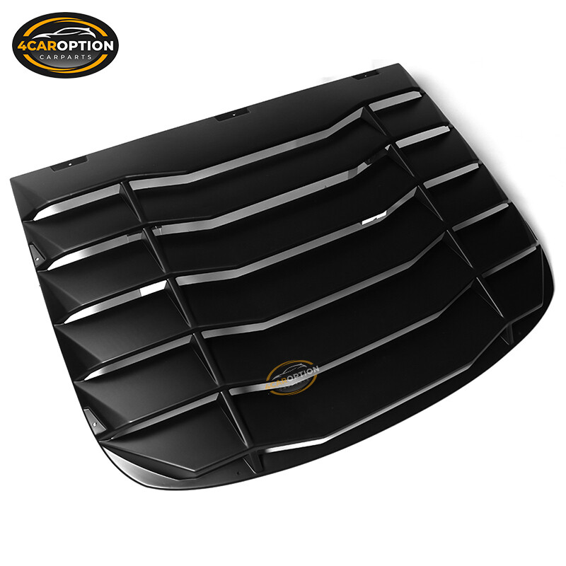 Fits 03-07 Infiniti G35 2DR Rear Window Louver Sun Shade Cover Matte ...