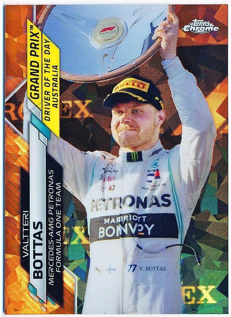 2020 Topps Chrome Sapphire Edition Formula 1 - Grand Prix Driver of the ...
