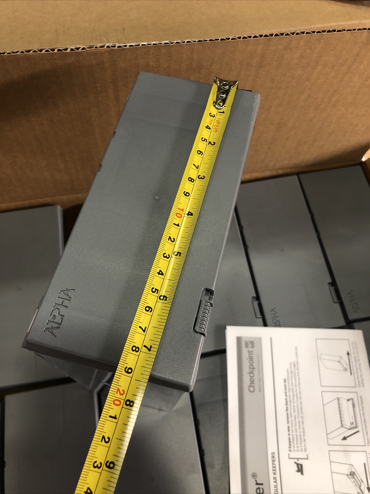 (6 NEW) Alpha Security KP1528 Keepers Retail Anti Theft S3 Case Game ...